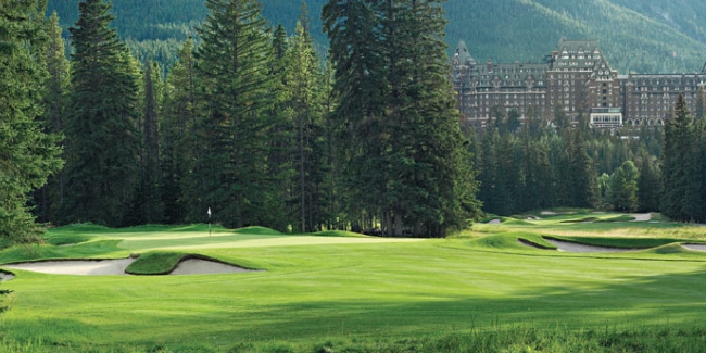 Golf in Banff Canada By Larry Berle